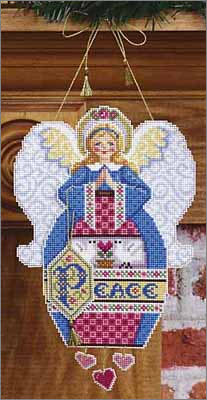 Peace Angel Ornament | Plastic Canvas Kit