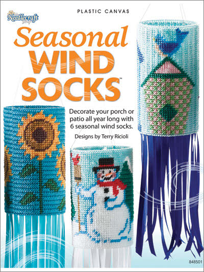 Seasonal Wind Socks | Plastic Canvas Book