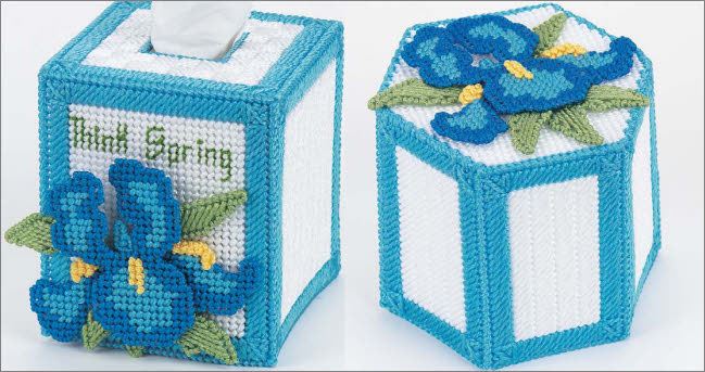 "Think Spring" | Plastic Canvas Pattern