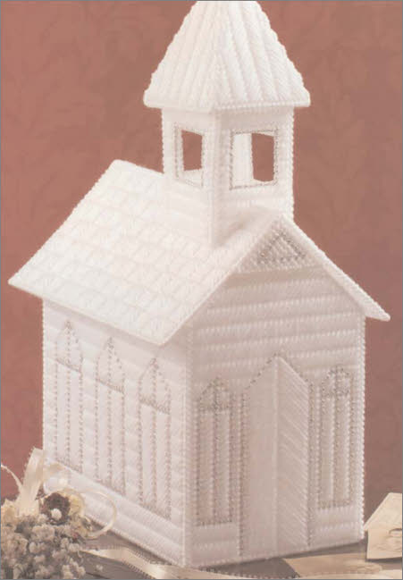 "Church Keepsake Box" | Plastic Canvas Pattern