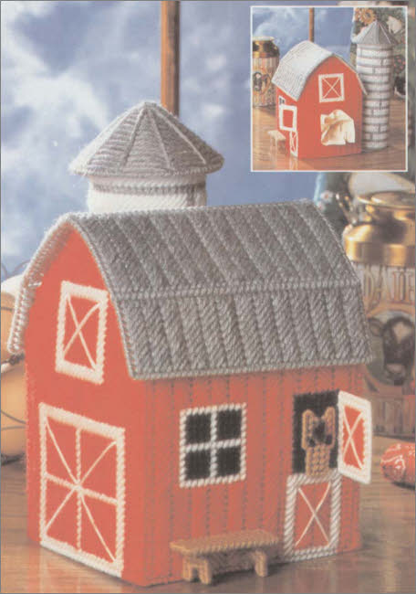"Down on the Farm" | Plastic Canvas Pattern