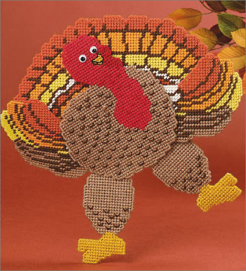Thanksgiving Turkey | Plastic Canvas Pattern