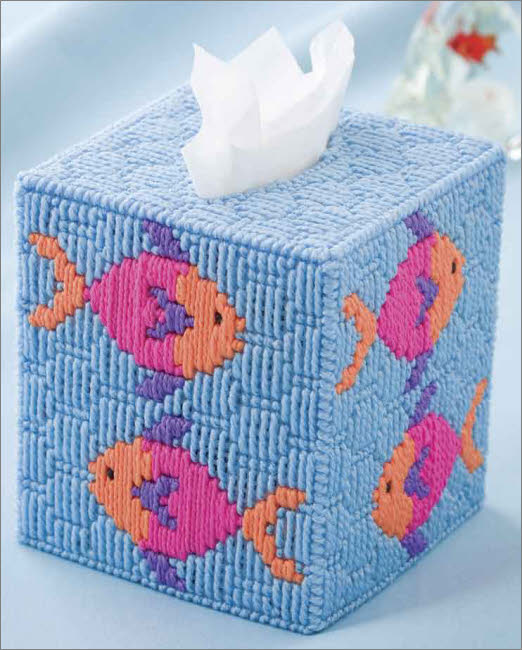 "Tropical Fish" | Plastic Canvas Pattern