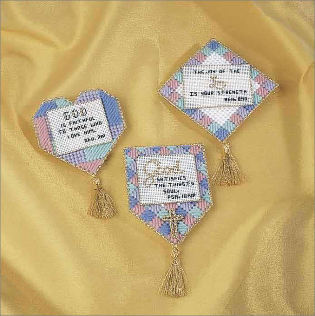 "Magnet Trio" | Plastic Canvas Pattern