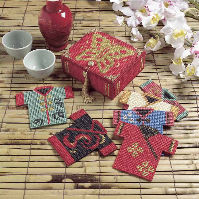 A Touch of the Orient | Plastic Canvas Pattern