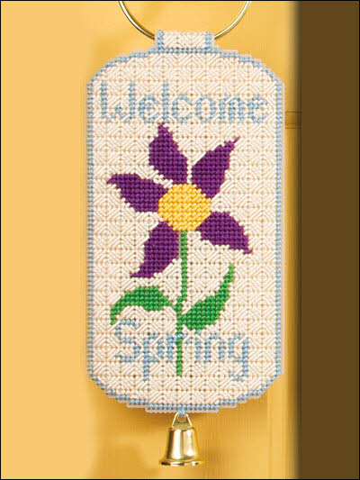 "Welcome Spring" | Plastic Canvas Pattern
