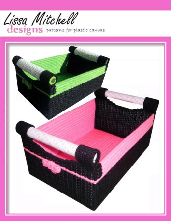 "Deco-Basket" | Plastic Canvas Pattern