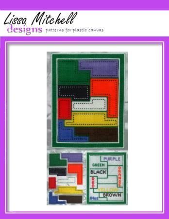 "Learning Colors Puzzle" | Plastic Canvas Pattern