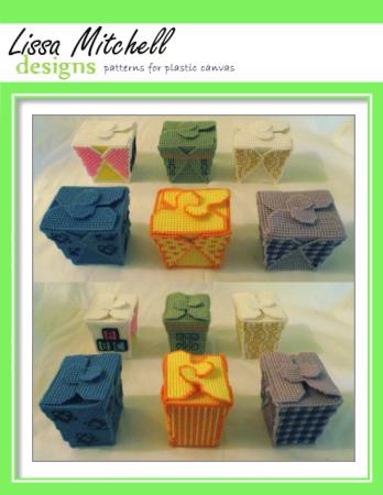 "Chinese Take-Out Boxes" | Plastic Canvas Pattern