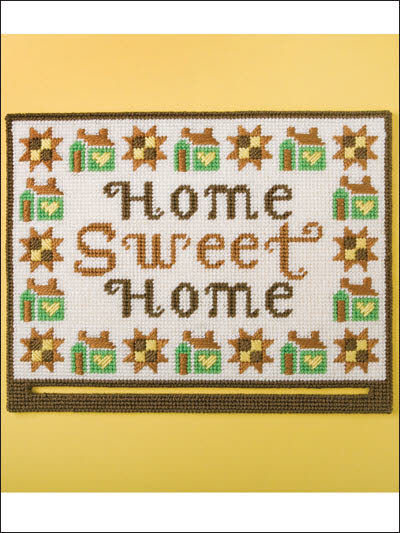 "Home Sweet Home" | Plastic Canvas Pattern