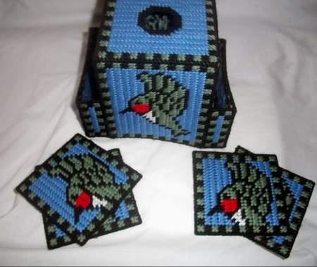 "Hummingbird Decor" | Plastic Canvas Pattern