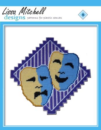 "Theatre Masks Joy & Pain (WH)"