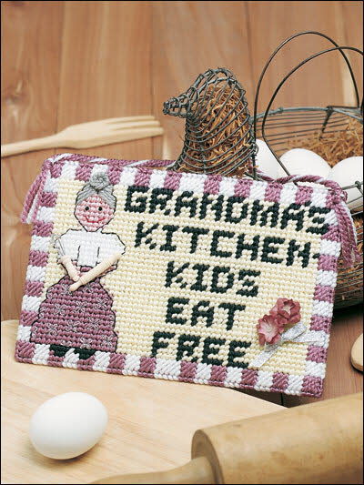 "Grandma's Kitchen" | Plastic Canvas Pattern
