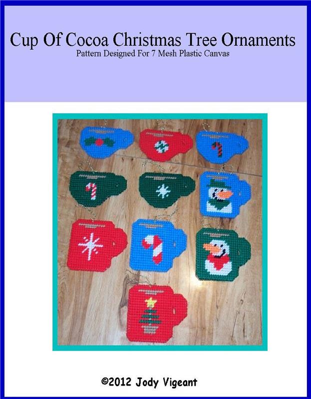 "Cup Of Cocoa Christmas Tree Ornaments"