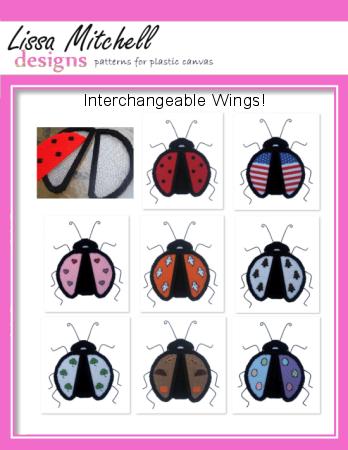 "Ladybugs For All Seasons" | Plastic Canvas Pattern
