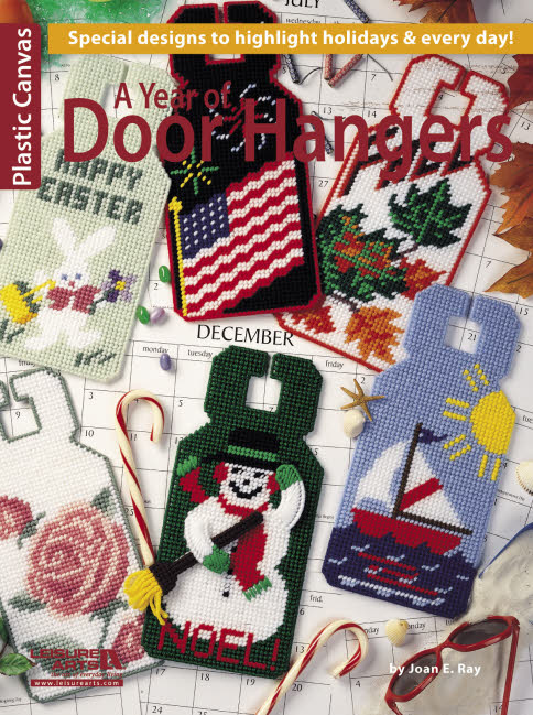 A Year of Door Hangers | Plastic Canvas Book