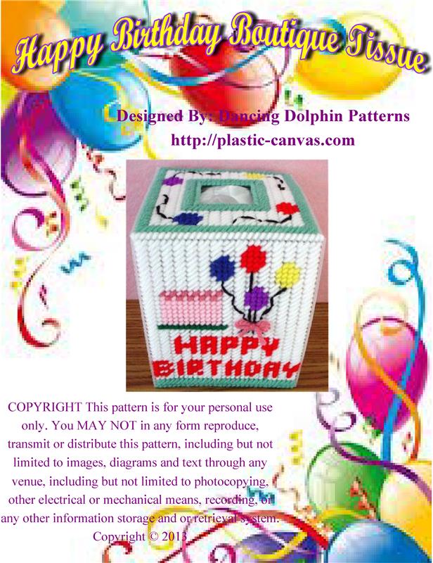 "Birthday Party Boutique Tissue"