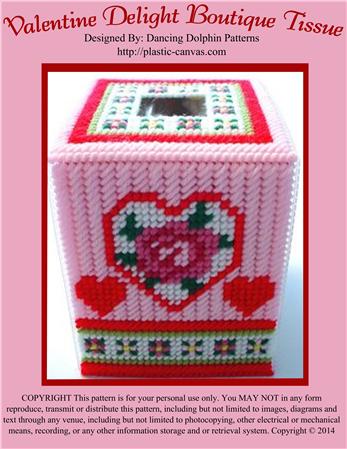 "Valentine Delight Boutique Tissue"