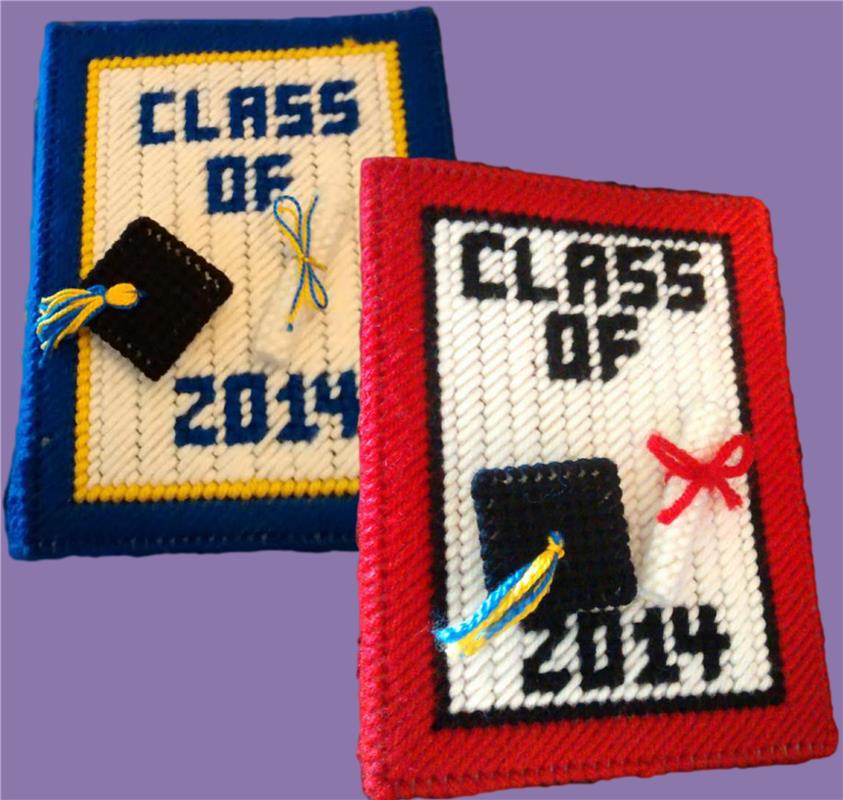 "Graduation Brag Book" | Plastic Canvas Pattern