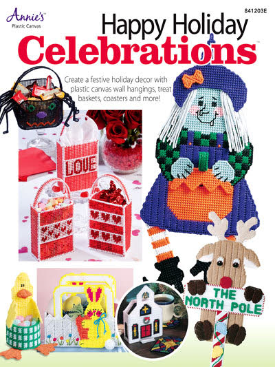 Happy Holiday Celebrations | Plastic Canvas Book
