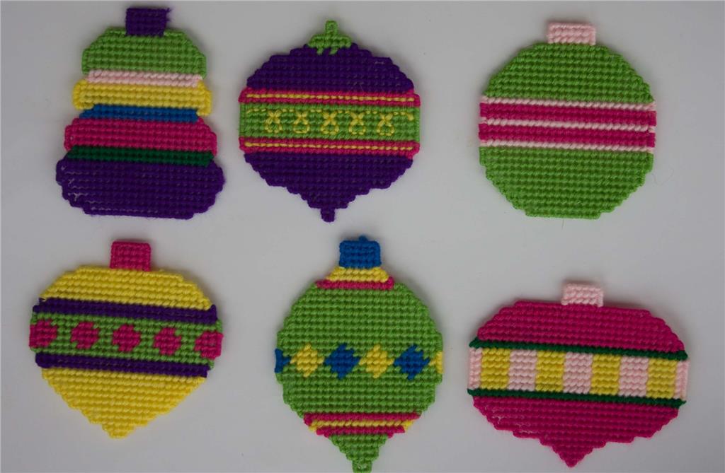 "Colorful Christmas Ornaments"