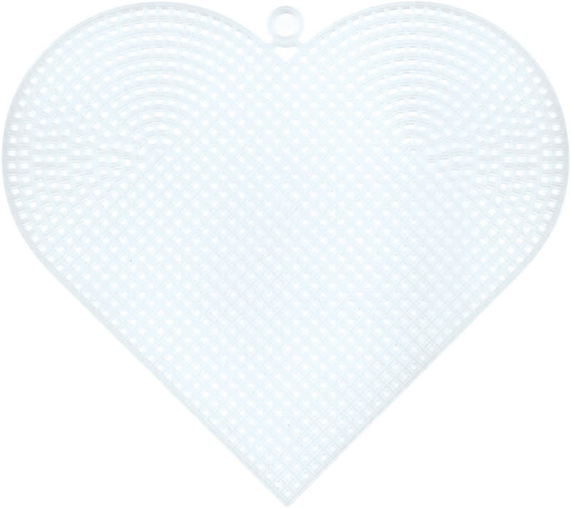 7 Mesh 6" Hearts 5 Pack | Plastic Canvas Item