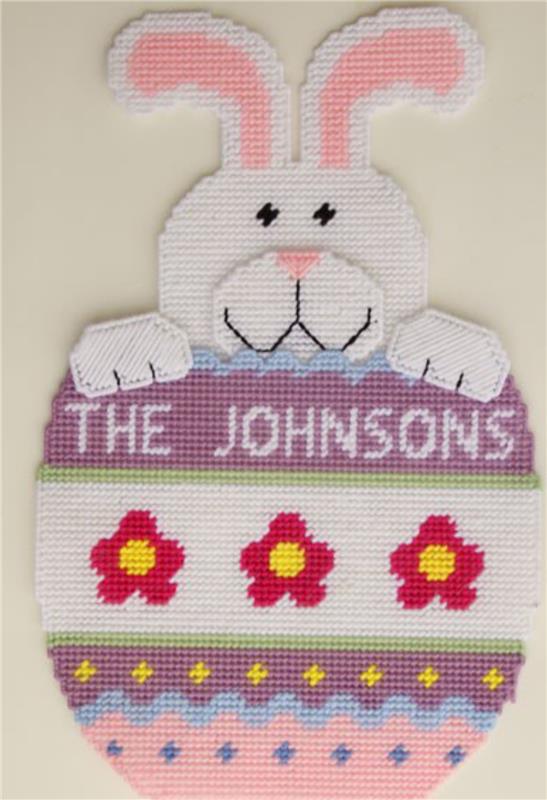 "Personalized Easter Door Hanger"