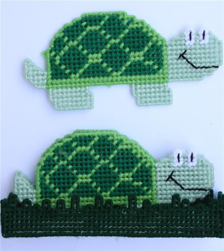 "Turtle Coaster Set" | Plastic Canvas Pattern