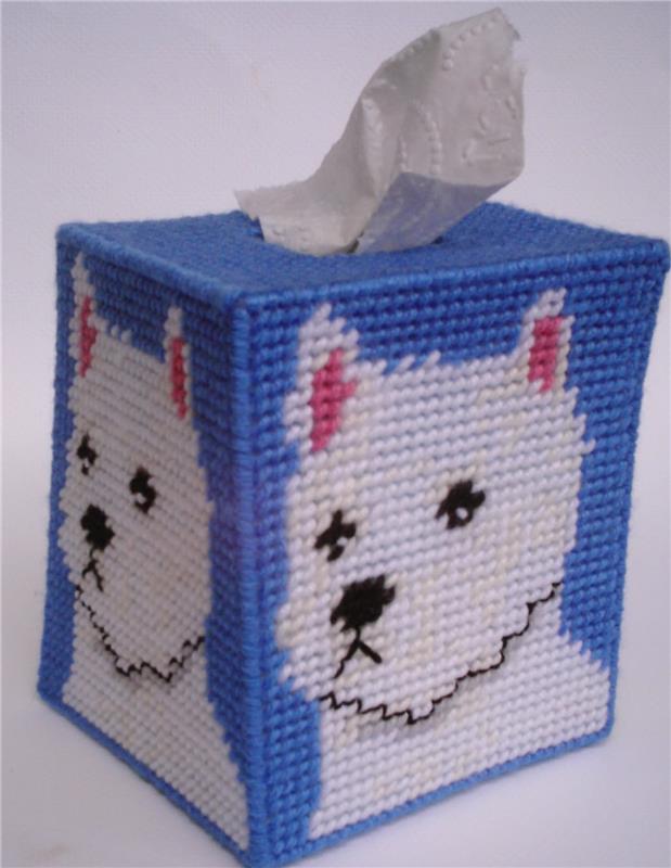 "West Highland Terrier Tissue Topper"