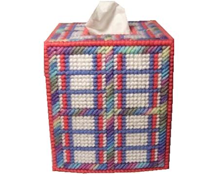 "Pretty Plaid" | Plastic Canvas Pattern