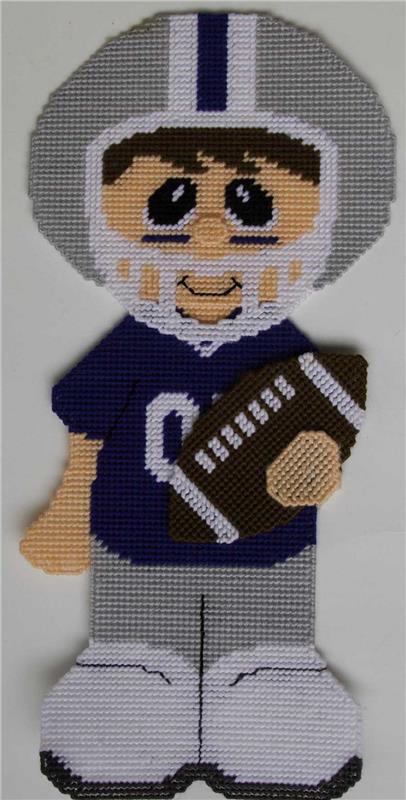 "Football Player Wall Hanging"