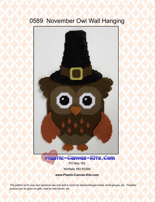 "November/Thanksgiving Owl Wall Hanging"