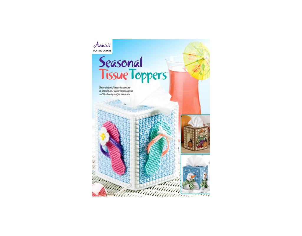 Seasonal Tissue Toppers | Plastic Canvas Book