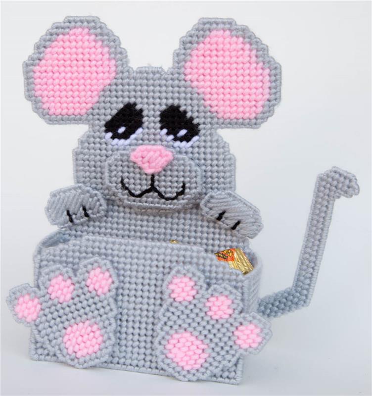 "Mouse Treat Holder" | Plastic Canvas Pattern
