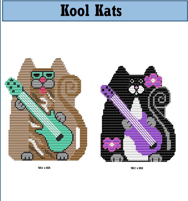 "Kool Kats" | Plastic Canvas Pattern
