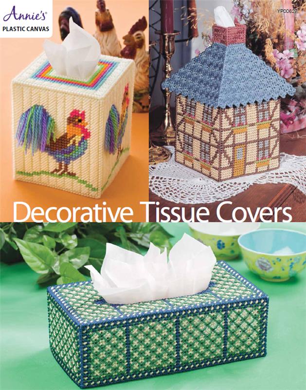 Decorative Tissue Covers | Plastic Canvas Pattern