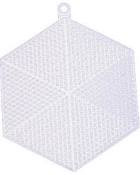 7 Mesh 5.5" Hexagon | Plastic Canvas Item