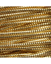 Solid Gold Metallic Cord | Plastic Canvas Yarn