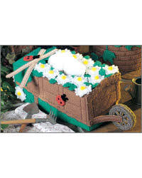 Wheelbarrow | Plastic Canvas Pattern