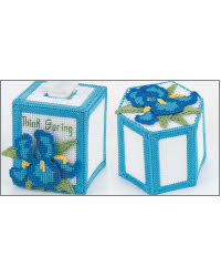 "Think Spring" | Plastic Canvas Pattern