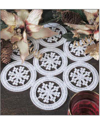 "Frosted Snowflakes" | Plastic Canvas Pattern