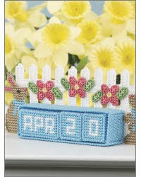 "Spring Calendar" | Plastic Canvas Pattern