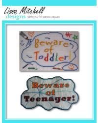 "Beware of Teen/Toddler SIgns"