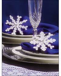 Beaded Snowflakes | Plastic Canvas Pattern