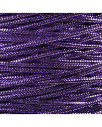 Solid Purple Metallic Cord | Plastic Canvas Yarn