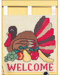 "Turkey Welcome Sign" | Plastic Canvas Pattern