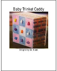 "Baby Trinket Caddy" | Plastic Canvas Pattern
