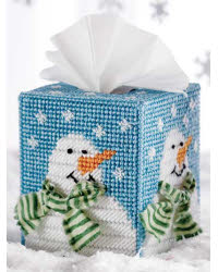 "Frosty's Winter" | Plastic Canvas Pattern