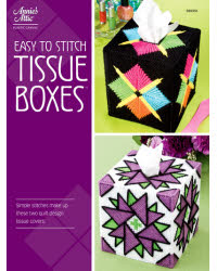Easy to Stitch Tissue Boxes | Plastic Canvas Book