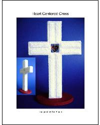 "Heart Centered Cross" | Plastic Canvas Pattern